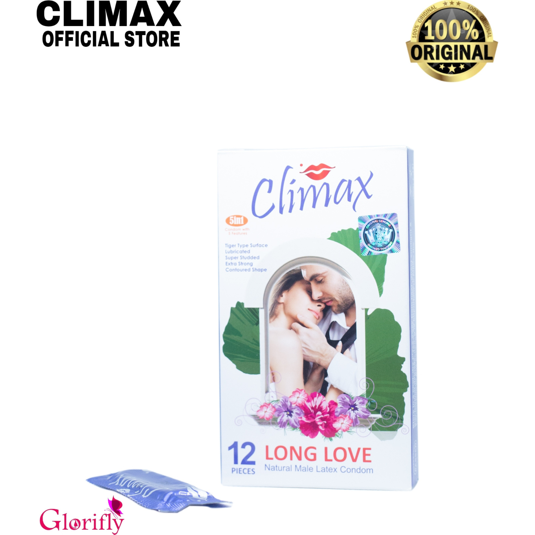 Climax Dotted And Delay Timing Condoms (12 Pieces) Imported. – Glorifly